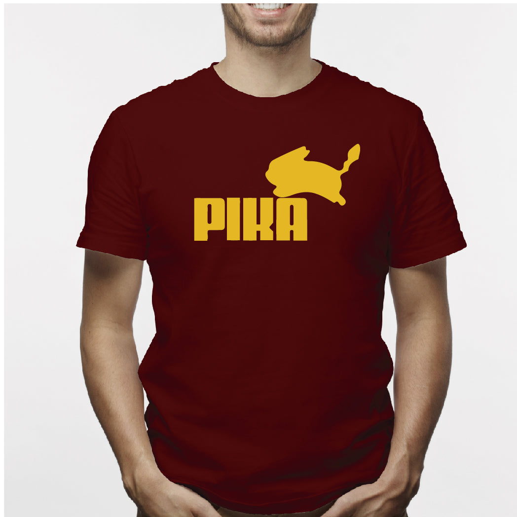 Camisa estampada tipo T- shirt PIKA CHU (PUMA) – A Tu Estilo Boutique